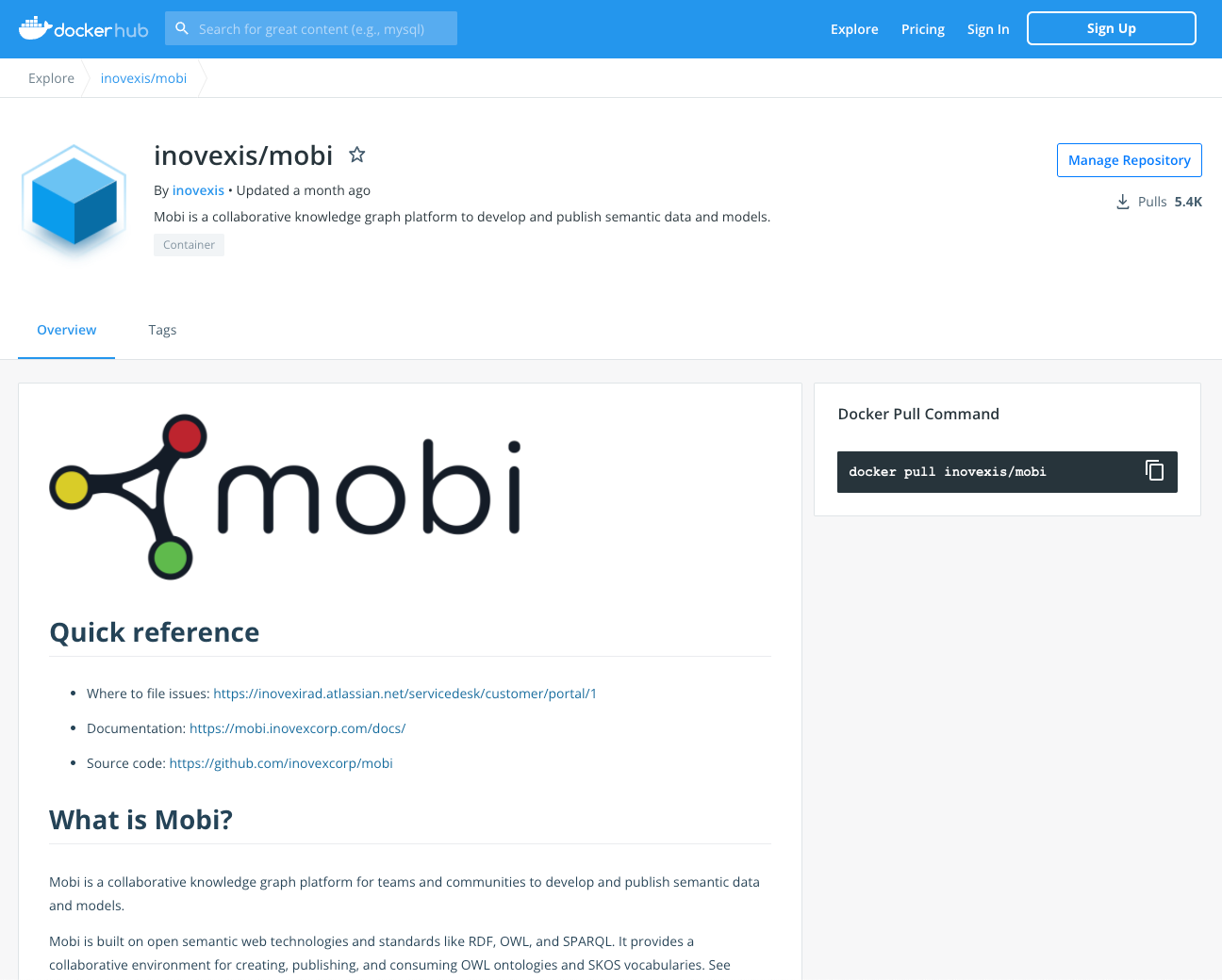 Mobi User Manual